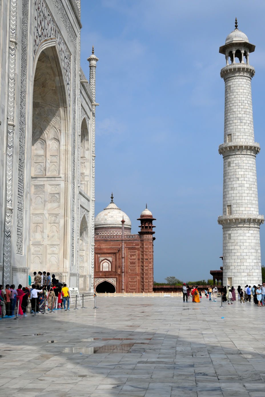 Mosque in the Taj Mahal, India - pepiko